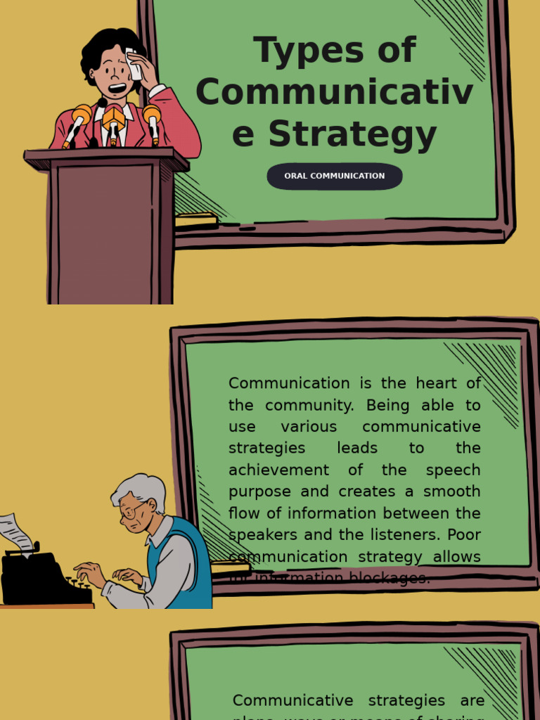 Types of Communicative Strategies | PDF | Conversation | Nonverbal ...