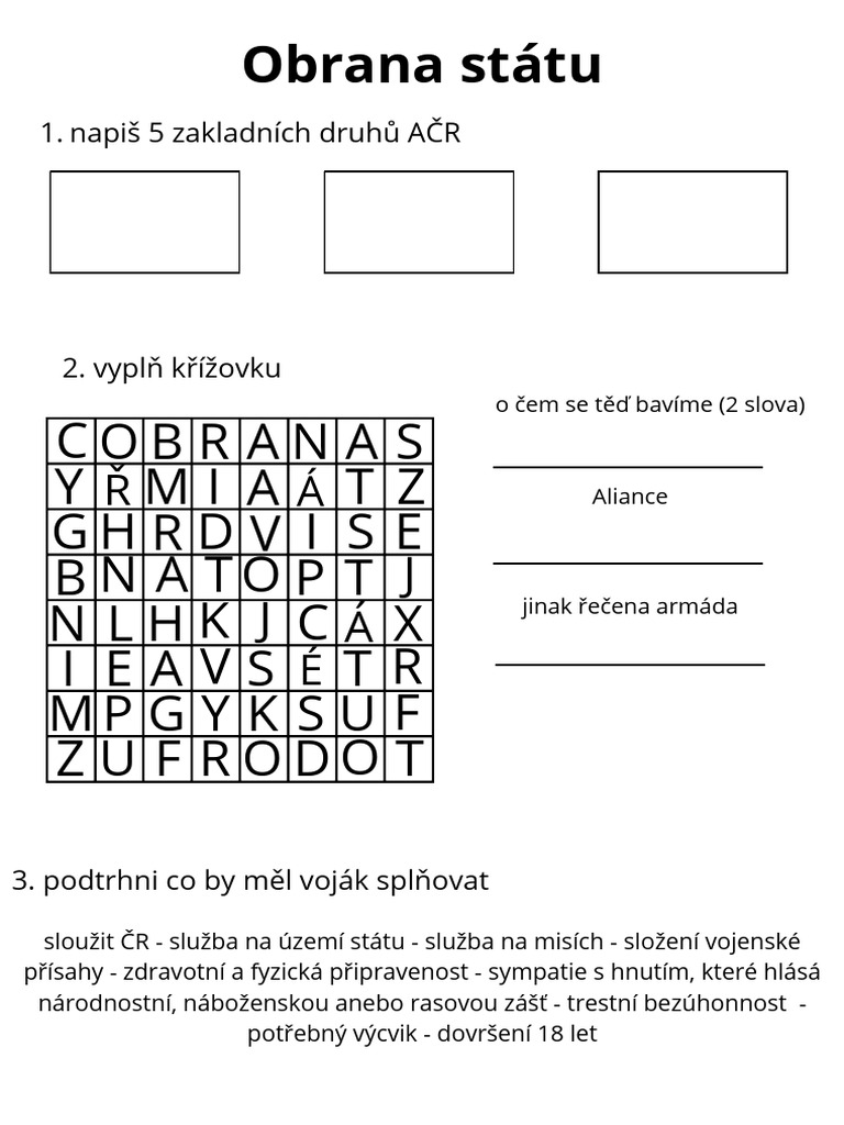 Obrana Státu | PDF
