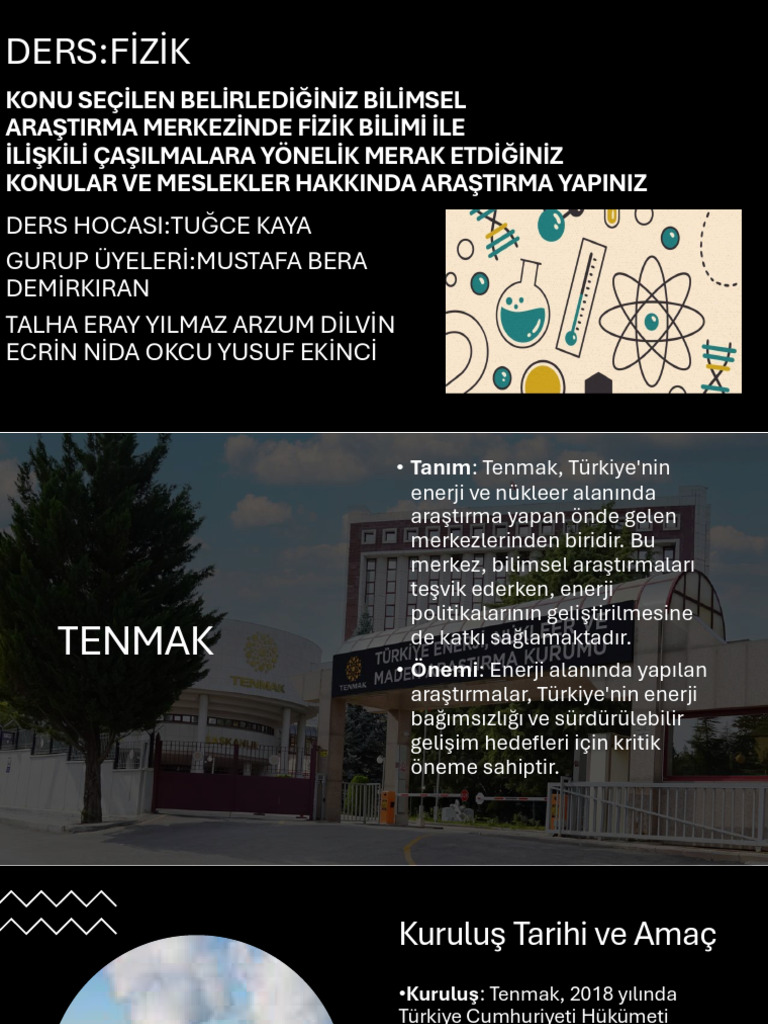 Fizik 2. Sunum Tenmak | PDF