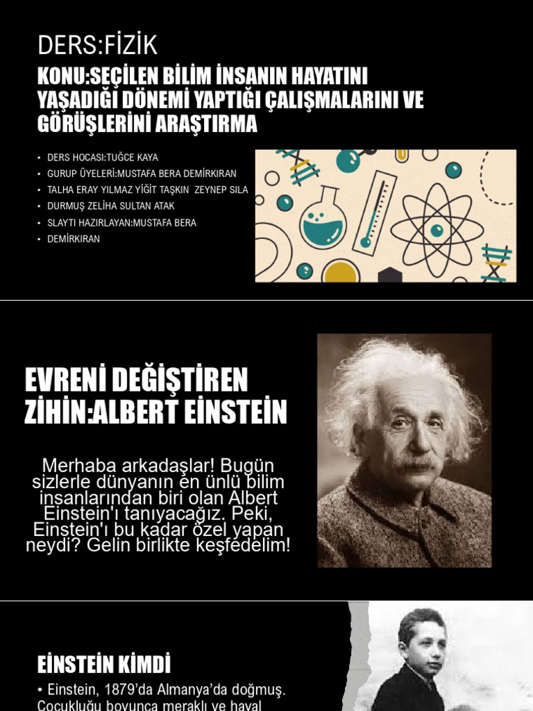 Fi̇zi̇k Albert Son 3 ... | PDF