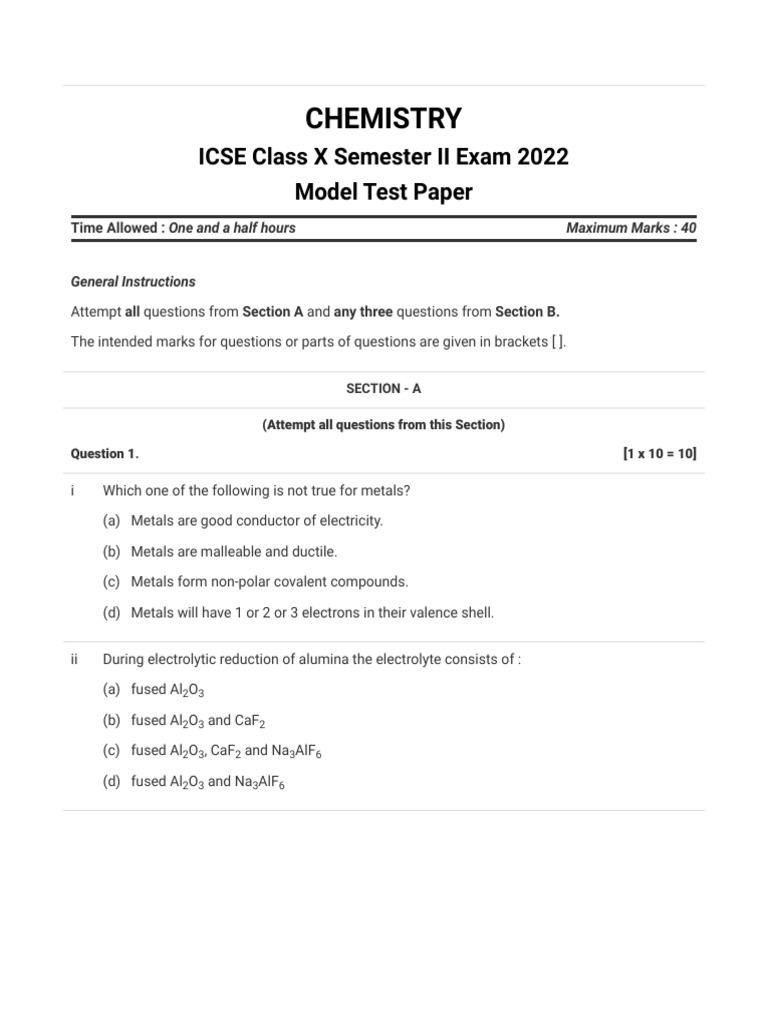Goyal's Question Paper Generator - Model Test Papers - Term 2 Exam 2022 ...