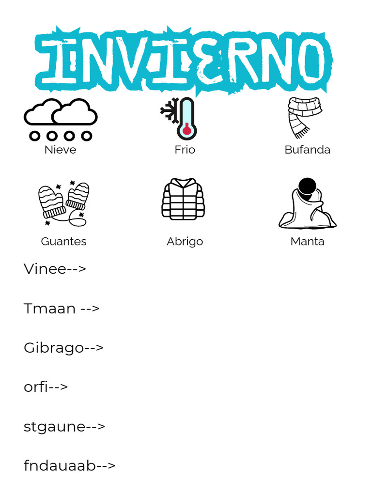 Invierno Alfabetizacion | PDF