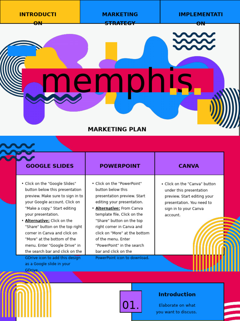 Memphis Marketing Plan Overview | PDF | Microsoft Power Point | Advertising