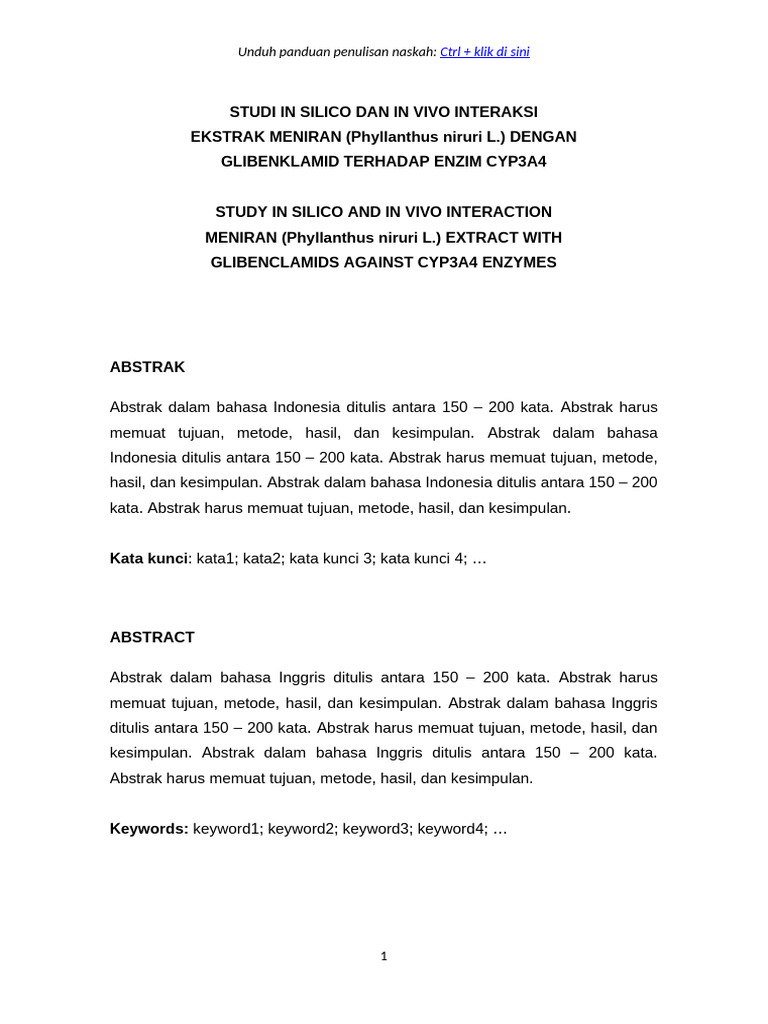 (JSFK) Article Template | PDF