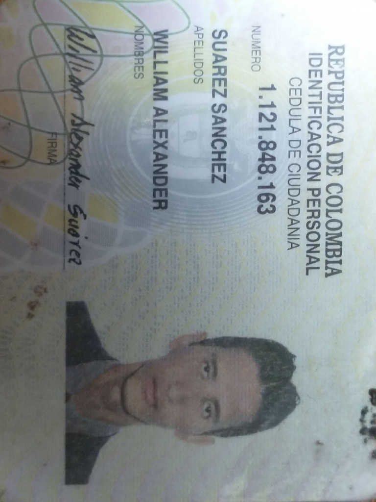 Cedula William | PDF