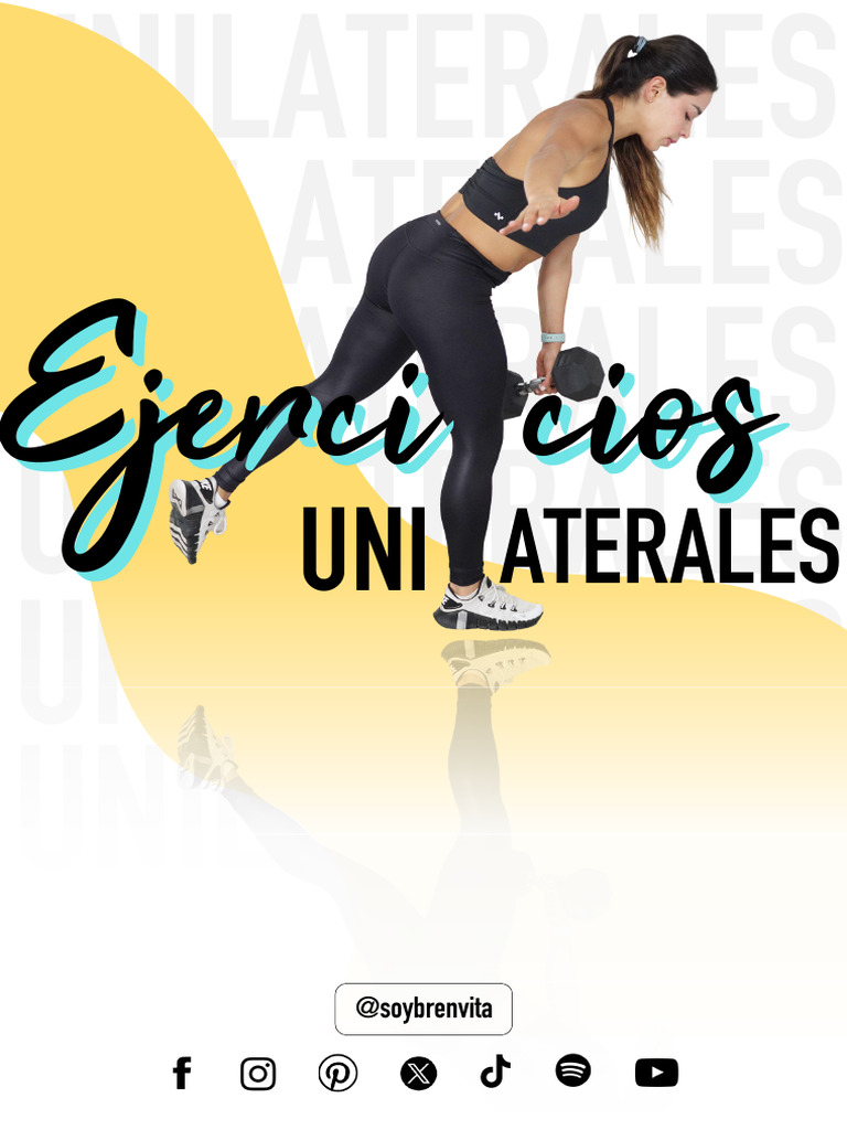 Ejercicios Unilaterales en el Gym | PDF