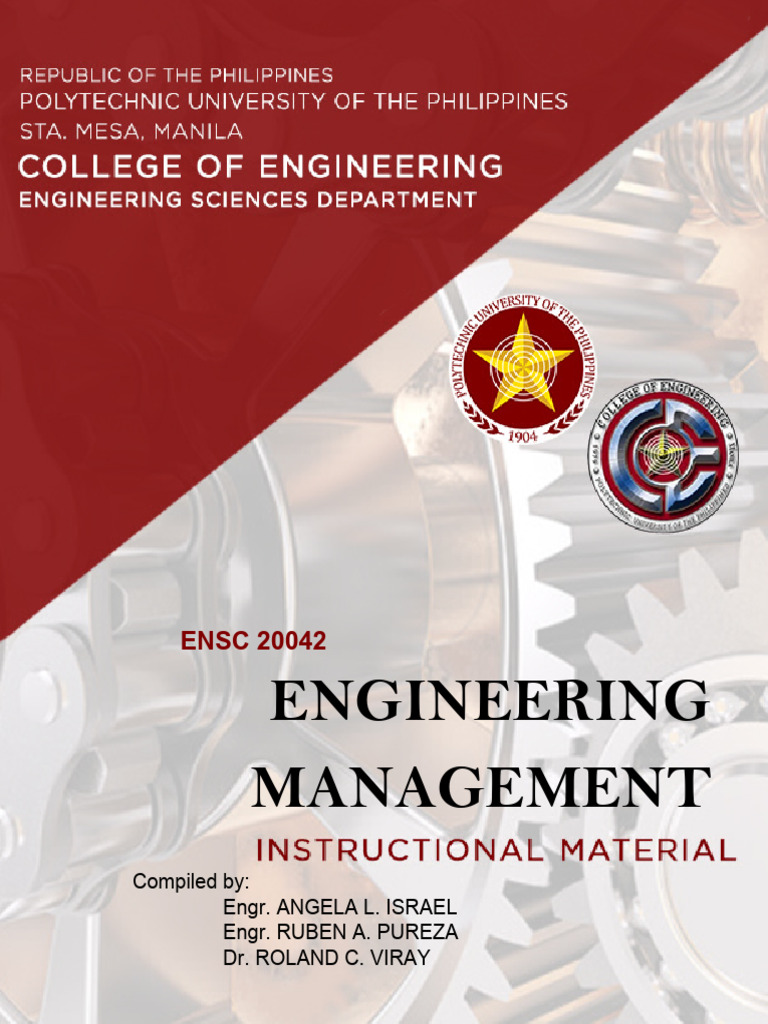 ENSC 20042 - ENGINEERING MANAGEMENT IM Module 1 1 | PDF | Decision Making | Transport
