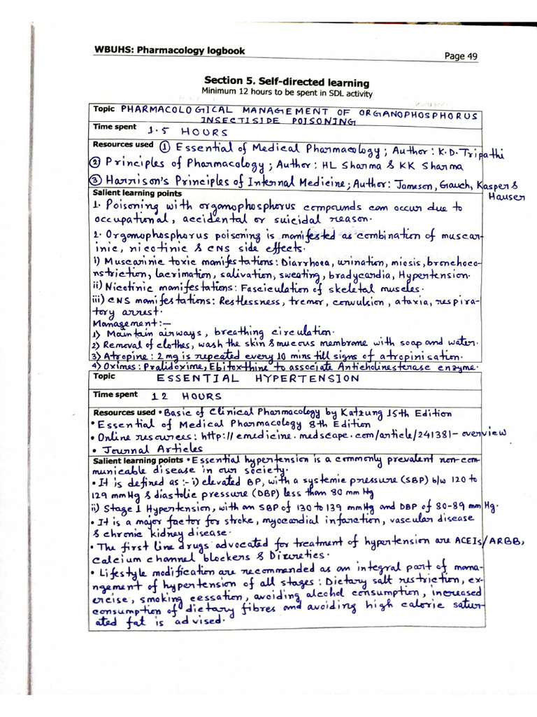 Pharma Log Book 2 | PDF