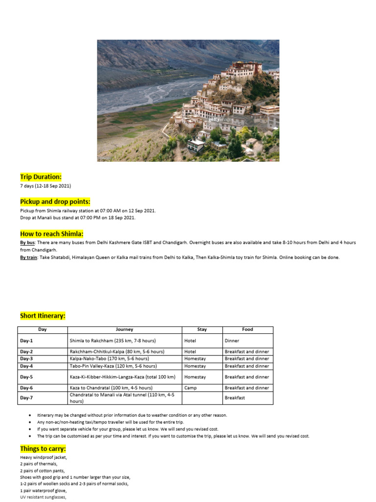 Spiti-Circuit-Trip-1 | PDF
