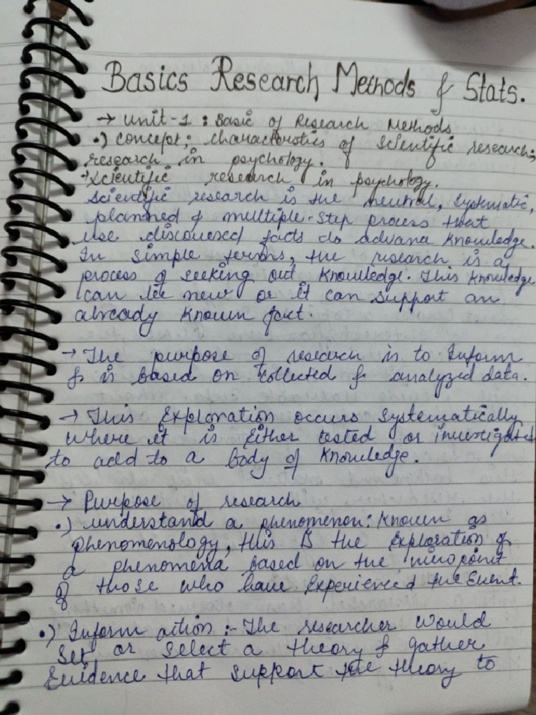 Research Unit 1 | PDF