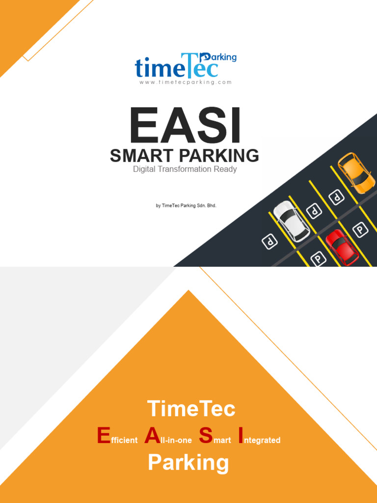TimeTec Parking Solution | PDF | Parking | Point Of Sale