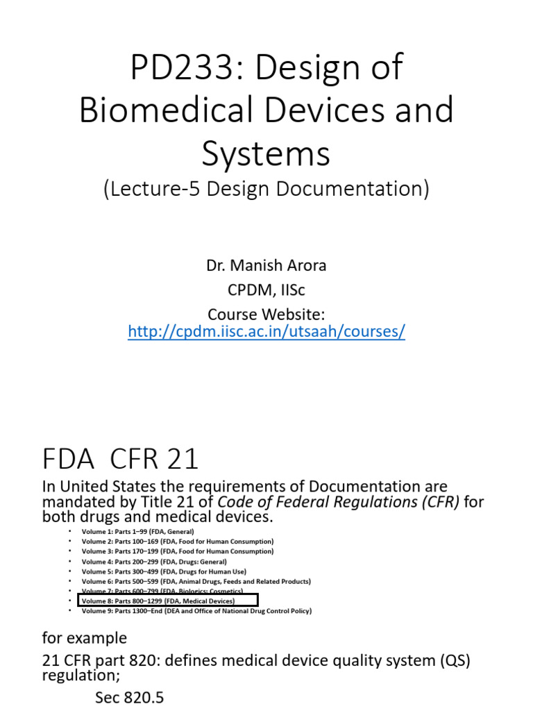 PD233 Lecture5 DesignDocumentation | PDF | Specification (Technical Standard) | Reliability ...