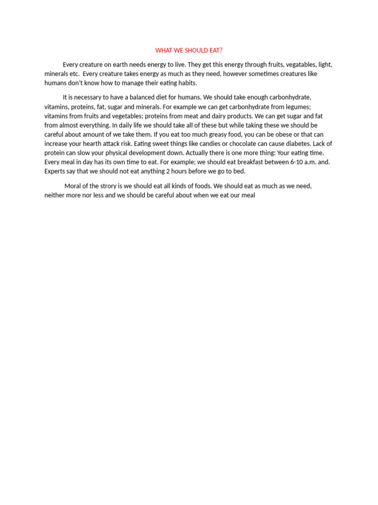 Paragraph Homework | PDF