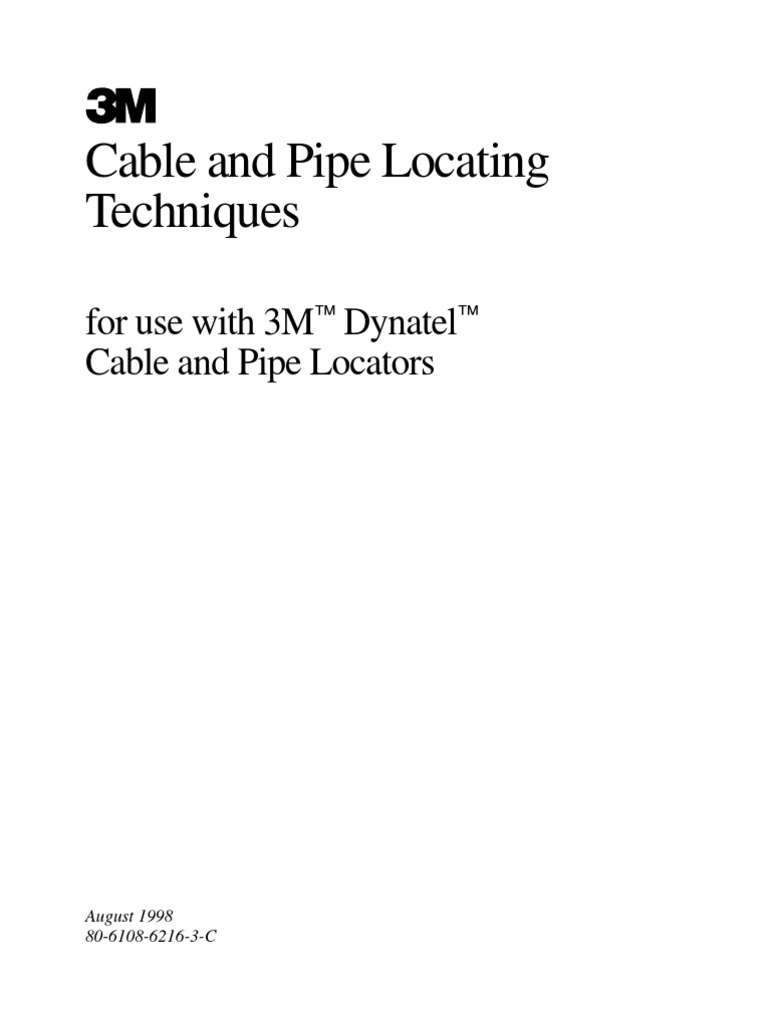 Cable and Pipe Locating | PDF