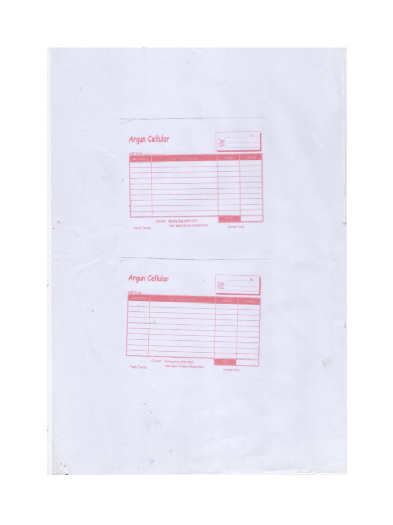 Scan Kwitansi Paket Data | PDF