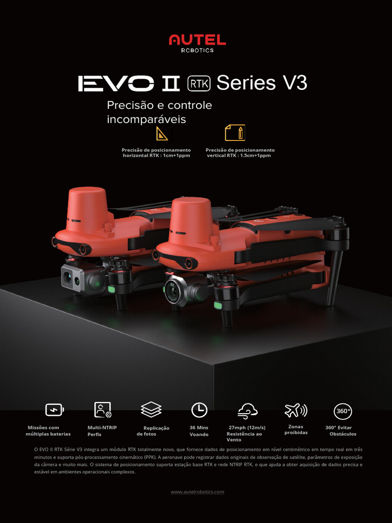 Catalogo EVO II RTK Series | PDF | Câmera | Calor