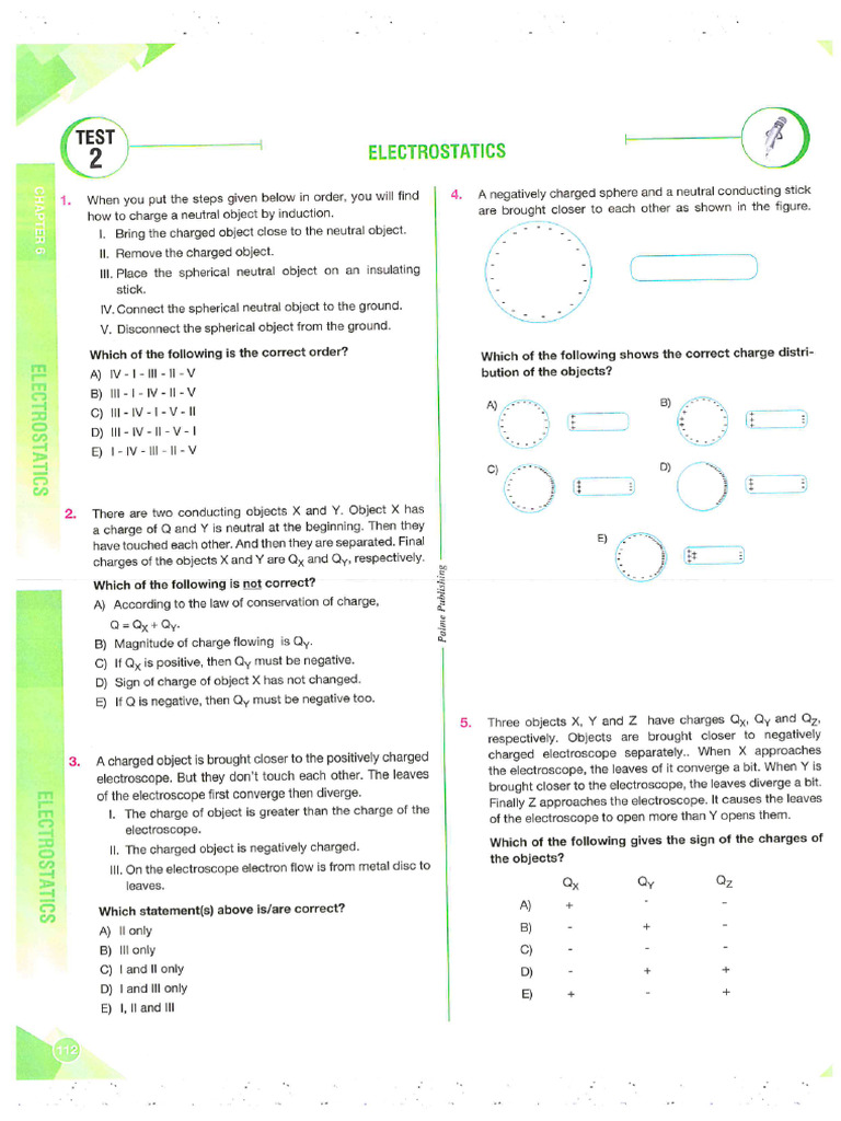 Electrostatics | PDF