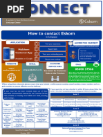 Connect - How To Contact Eskom Escalation Process | PDF | Mobile App ...