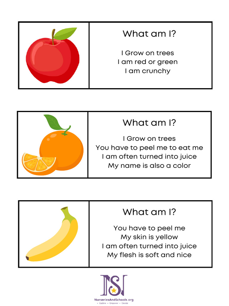 Food Guessing Game Riddles | PDF | Cooking, Food & Wine | Lifestyle