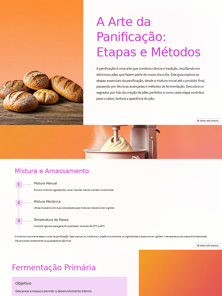 Guia Completo da Panificação Artesanal | PDF | Pães