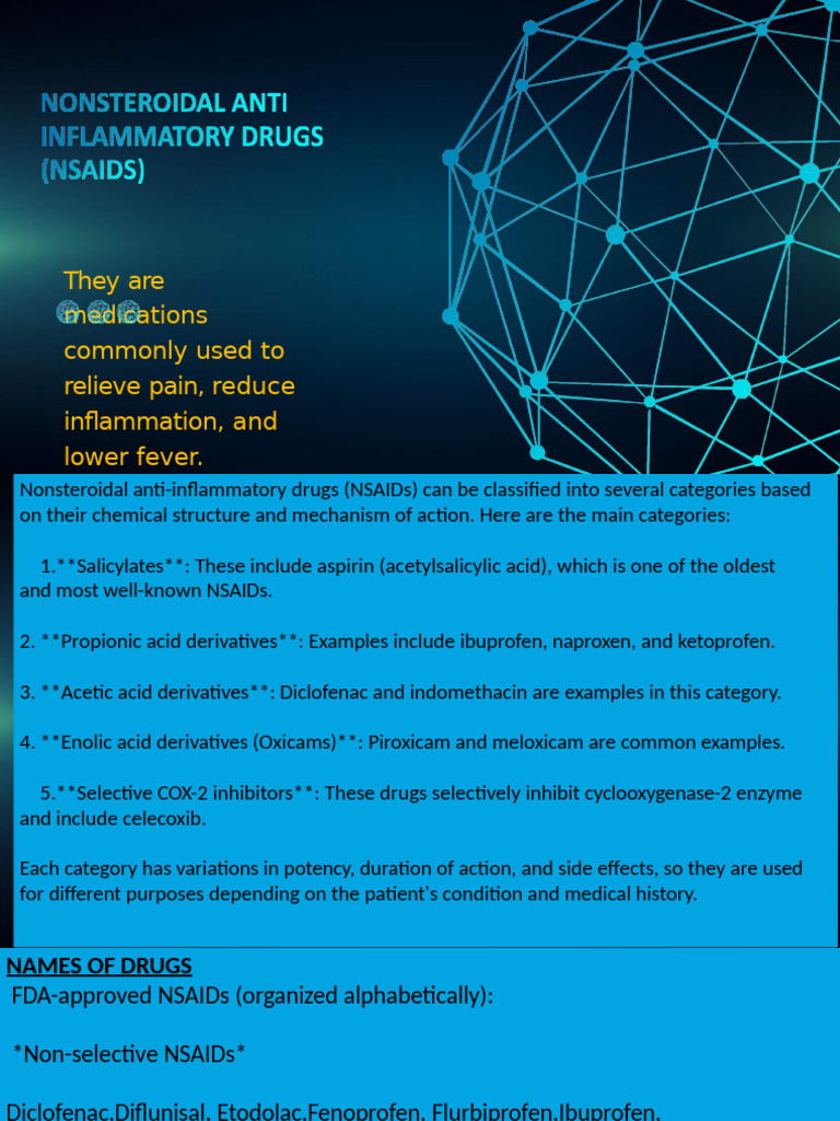 Nonsteroidal Anti-Inflammatory Drugs | PDF | Nonsteroidal Anti ...
