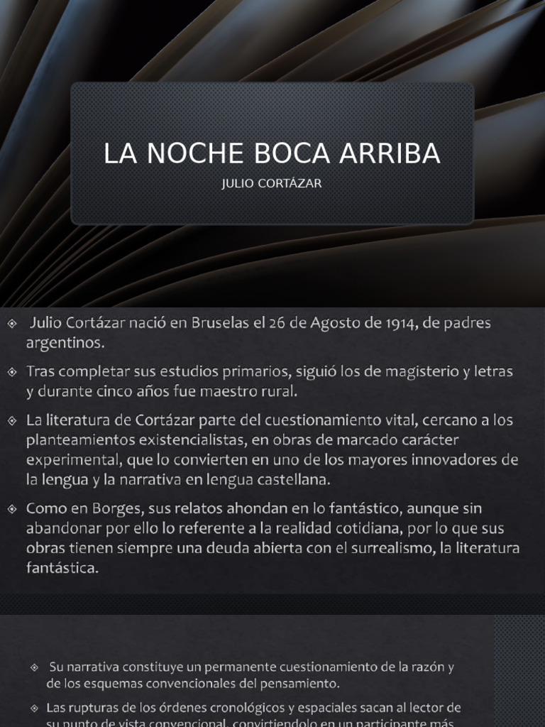 La Noche Boca Arriba | PDF | Informática