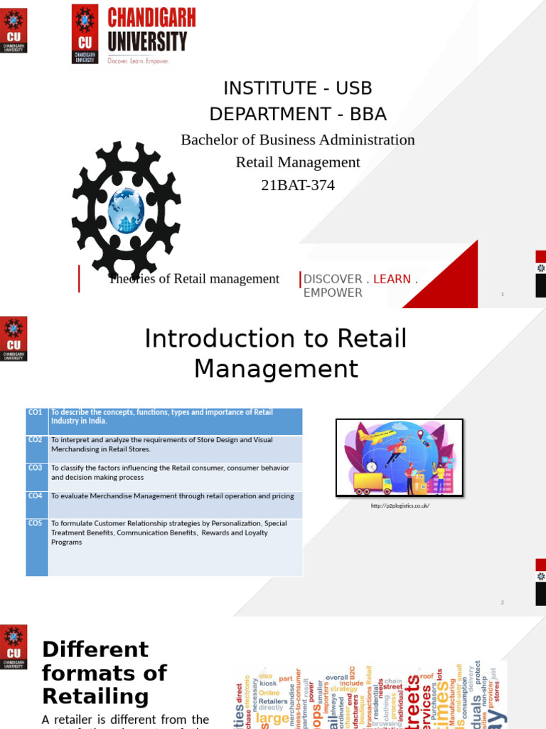 Different Formats of Retailing | PDF | Retail | Supermarket