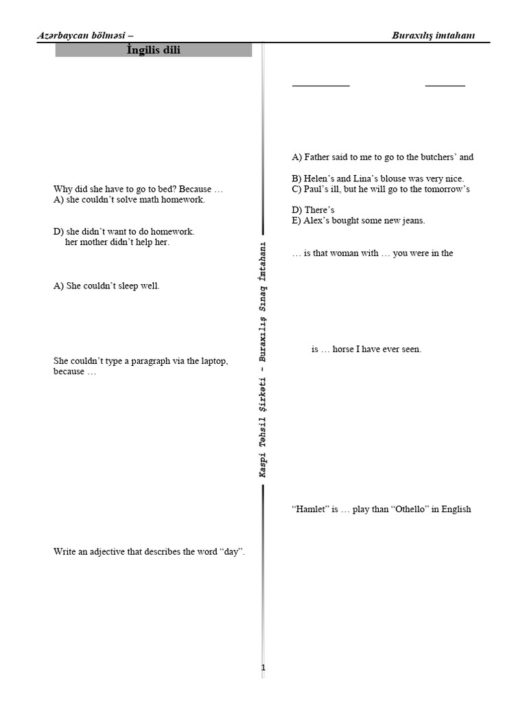 BSİ-2 - XI - Sinif+aze (27.102025) | PDF | Fasting