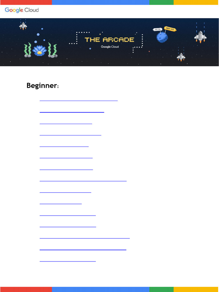 Skill Badges Google Cloud | PDF