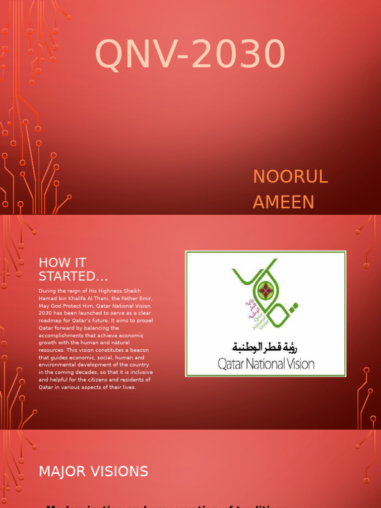 Qatar's Vision for Future Growth | PDF