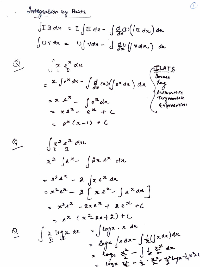 Methods of Integration | PDF