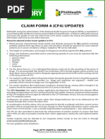 Updated PhilHealth Claim Forms Guide | PDF | Business | Finance & Money ...
