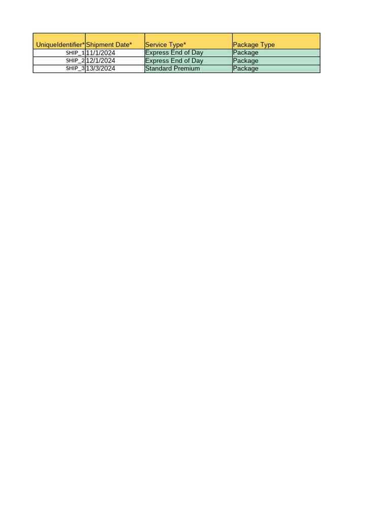 Shipment Details and Package Information | PDF | Freight Transport ...