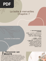 Resume Du Chapitre 1 La Boite A Merveilles | PDF