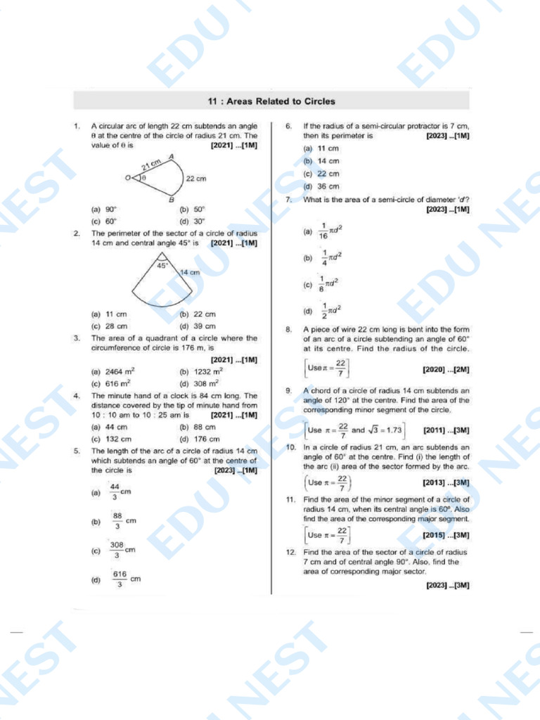 Class 10 CH 12 Pyq | PDF