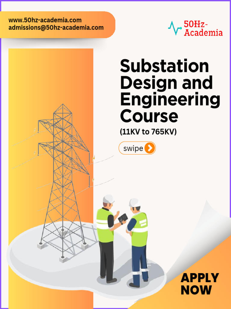 Substation Design | PDF | Electrical Substation | Power (Physics)