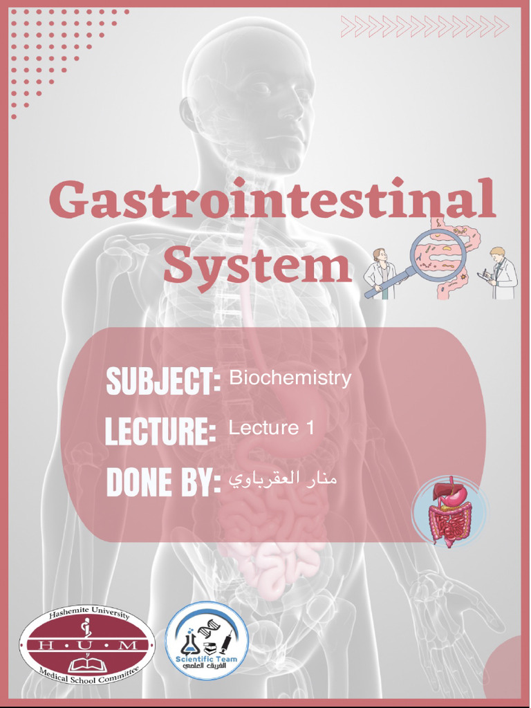 Gi Biochemistry Lecture 1 | PDF | Starch | Carbohydrates