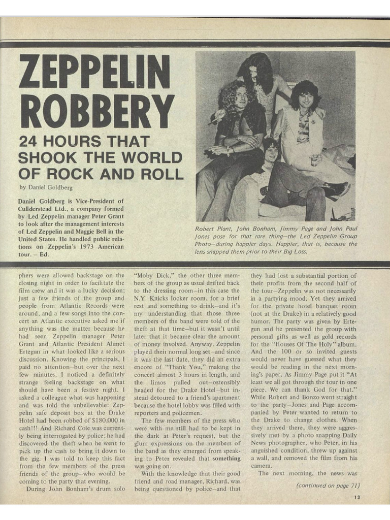Rock Scene 1974 Aug | PDF