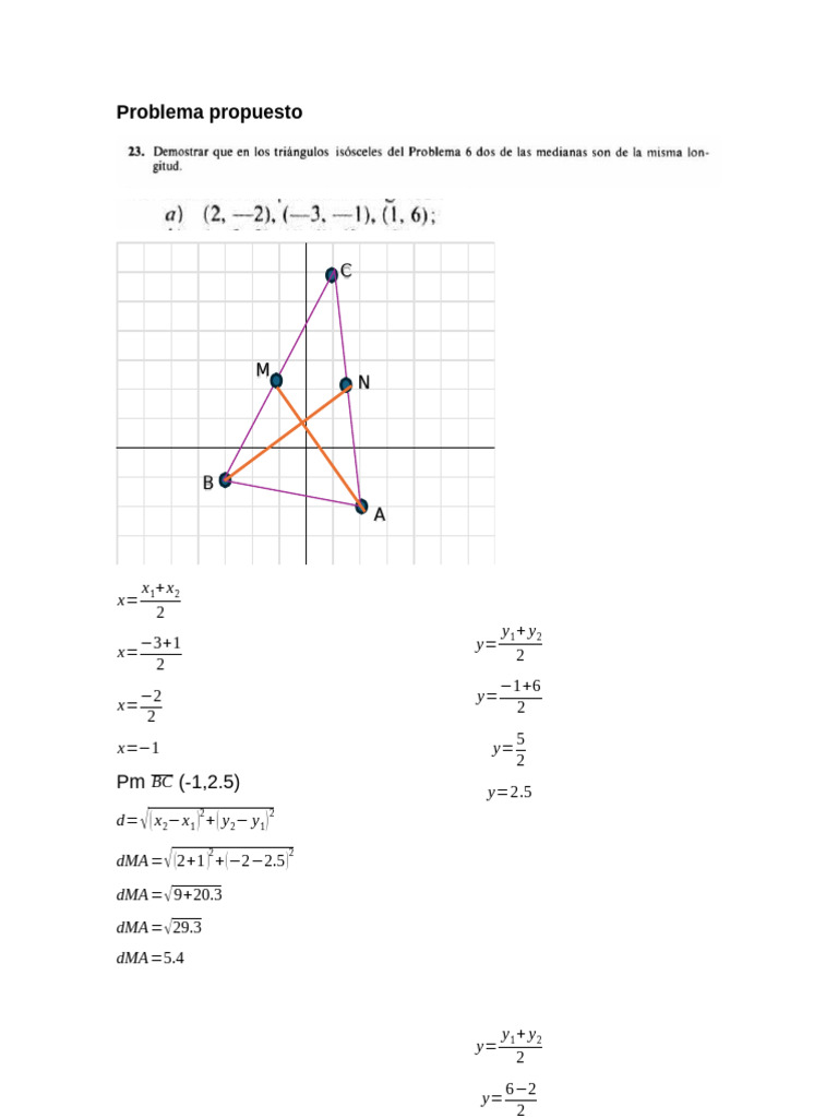 Problema Propuesto: X y y y | PDF