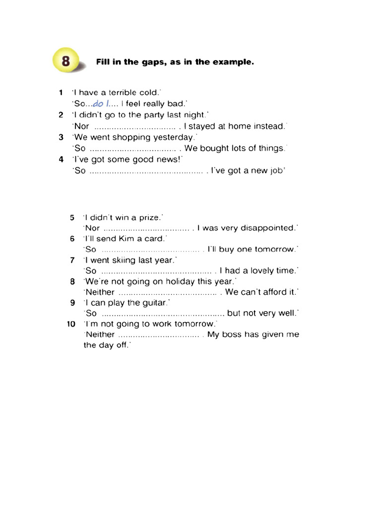 Inversion Practice | PDF