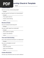 Couples Therapy Intake Assessment | PDF | Psychotherapy | Therapy