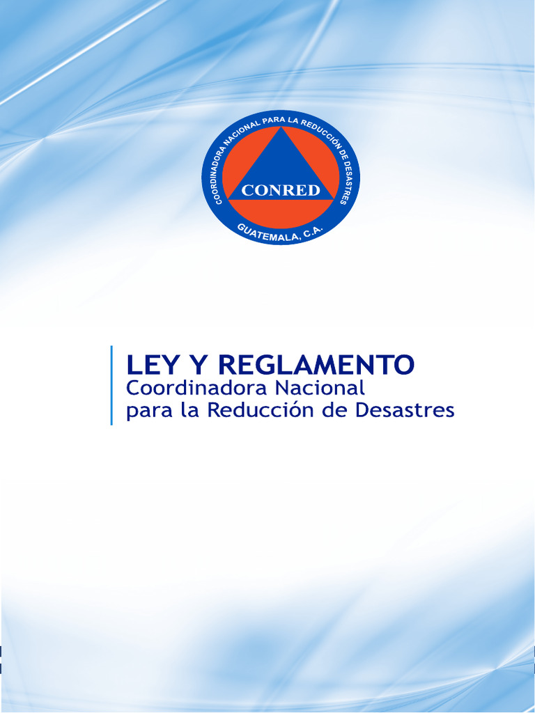 Ley CONRED | PDF
