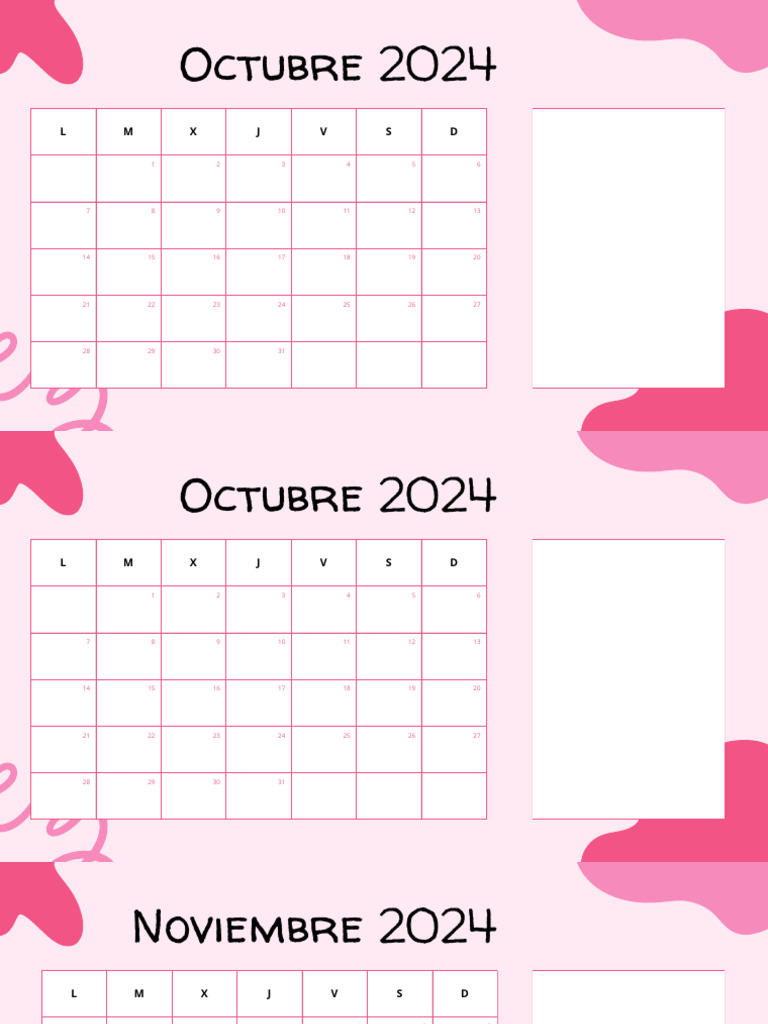Calendar Oct-Nov | PDF
