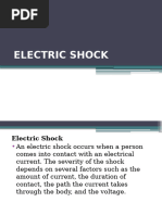 Electric Shock Management Guidelines | PDF | High Voltage | Electromagnetism