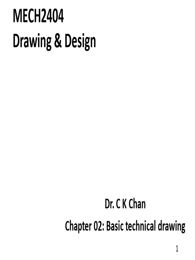 Basic Technical Drawing Techniques | PDF | Drawing