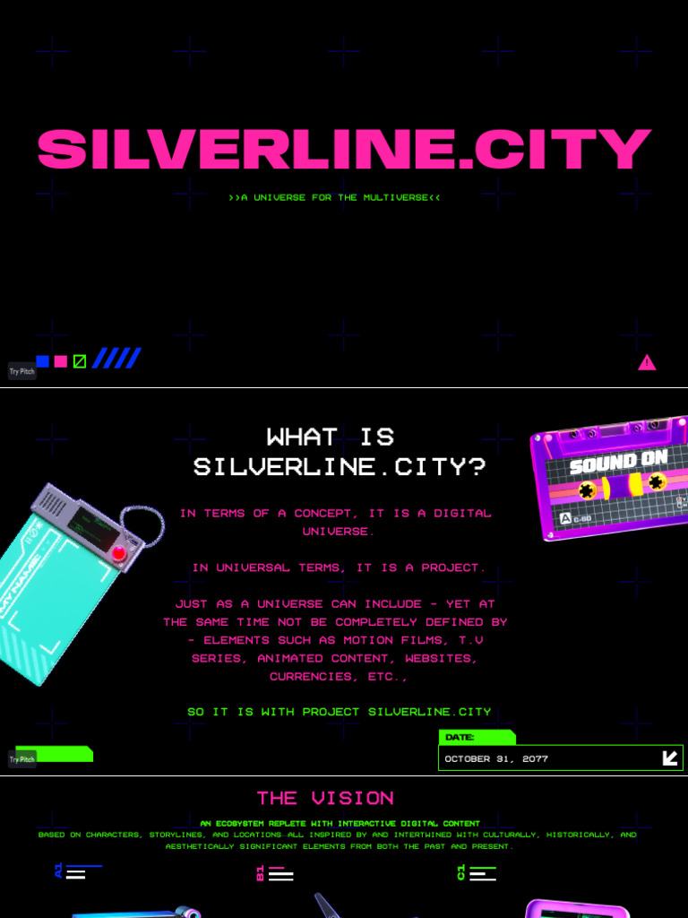 Silverline City: A Digital Multiverse Project | PDF | Art