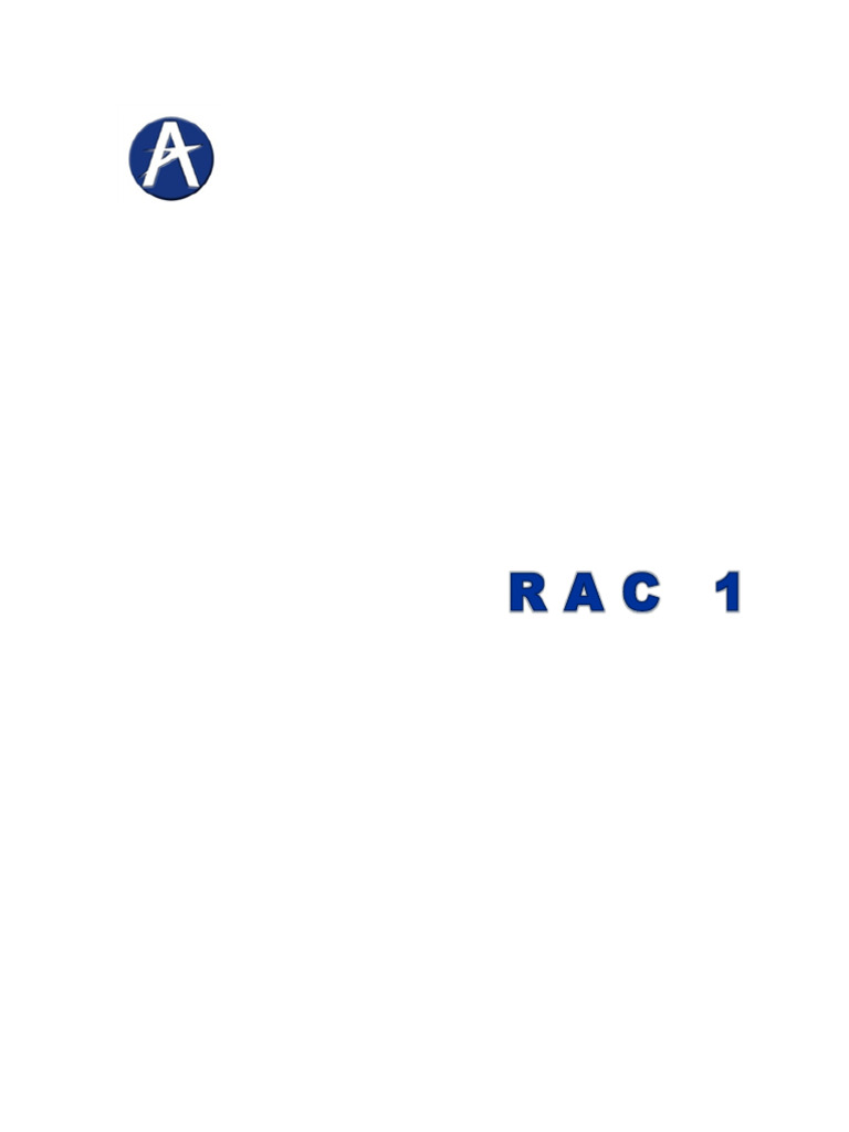 RAC 1 - Definiciones | PDF | Aeropuerto | Aeronave