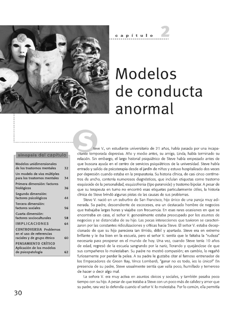 Sue. Modelos de Conducta Anormal | PDF