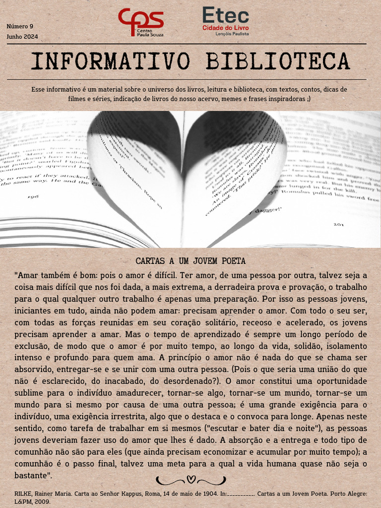 IB - N.09 - Junho 2024 | PDF | Amor | Science