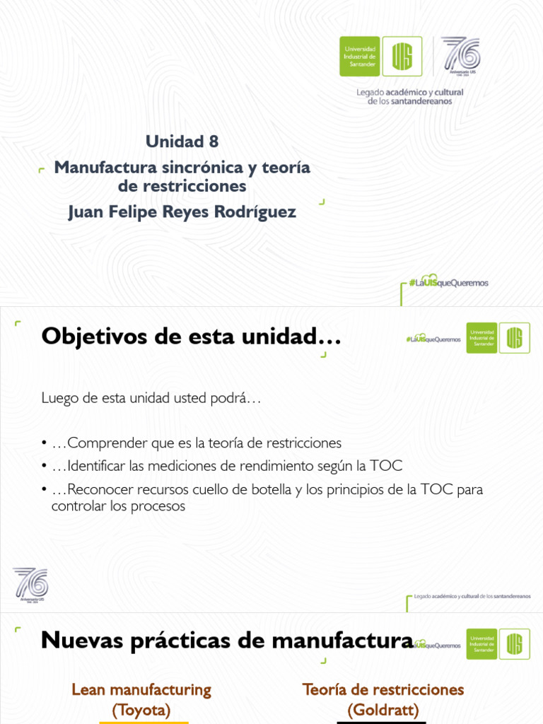08 Teoría de Restricciones | PDF | Lean Manufacturing | Business